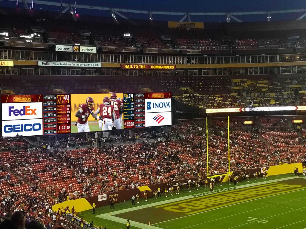 Washington Commanders, Northwest Stadium / Commanders Draft Room ...