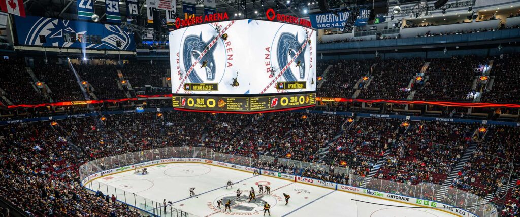 Vancouver Canucks, Rogers Arena - Anthony James Partners (AJP)