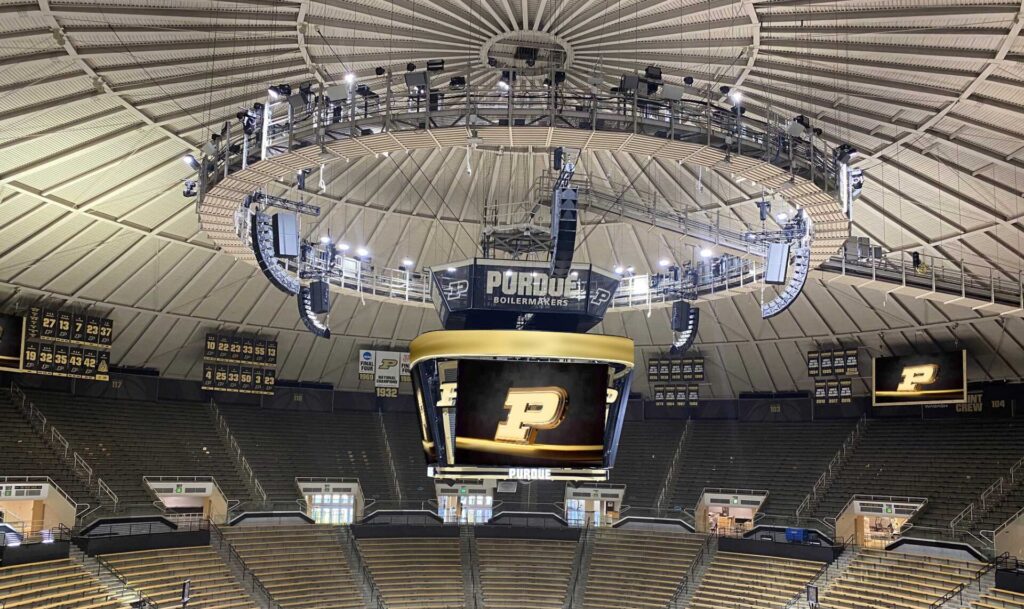 Purdue University, Mackey Arena Sound System - Anthony James Partners (AJP)